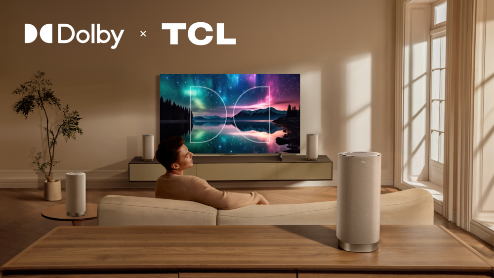 TCL Brings Dolby Atmos FlexConnect to 2025 QD-Mini LED TVs | Dolby Newsroom